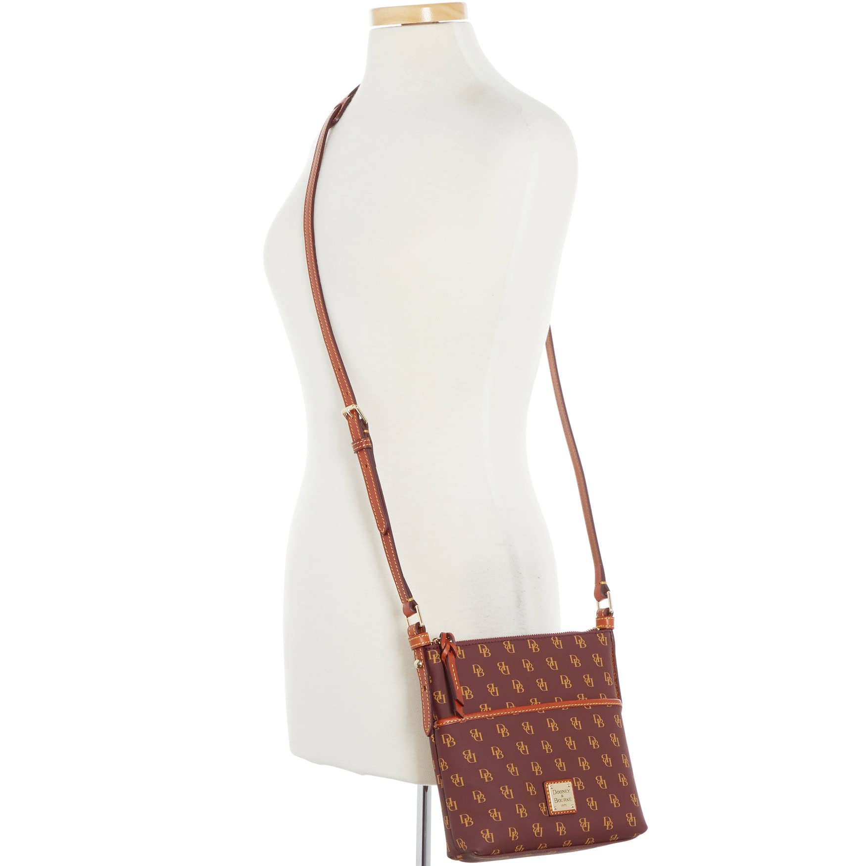 Dooney & Bourke Handbag, Gretta Letter Carrier Crossbody - Bordeaux