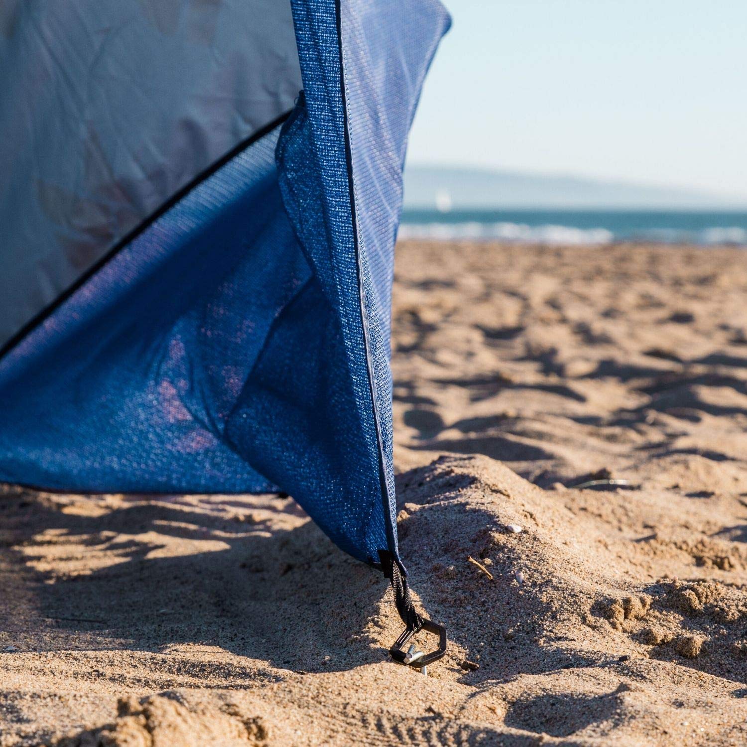 CGEAR Sand-Free Beach Canopy Umbrella β Vented & Waterproof Sun Shelter
