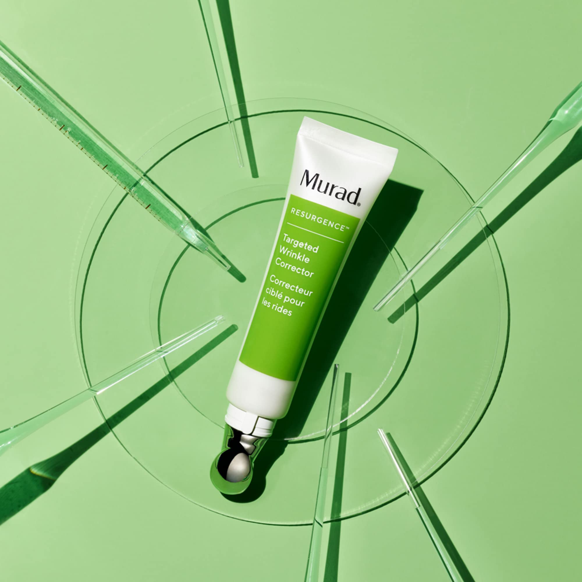 Murad Targeted Wrinkle Corrector - Resurgence Anti-Wrinkle Face Cream - Instant Filler Wrinkle Corrector - Gentle Anti-Aging Hydrating Hyaluronic Acid Treatment Backed by Science, 0.5 Oz