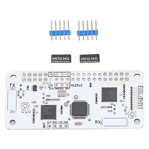 FECAMOS MMDVM Hotspot Module, 10mW RF Power for ARM Processor UHF VHF Duplex Board ADF7021 Onboard Good Compatibility for Electronic Equipment