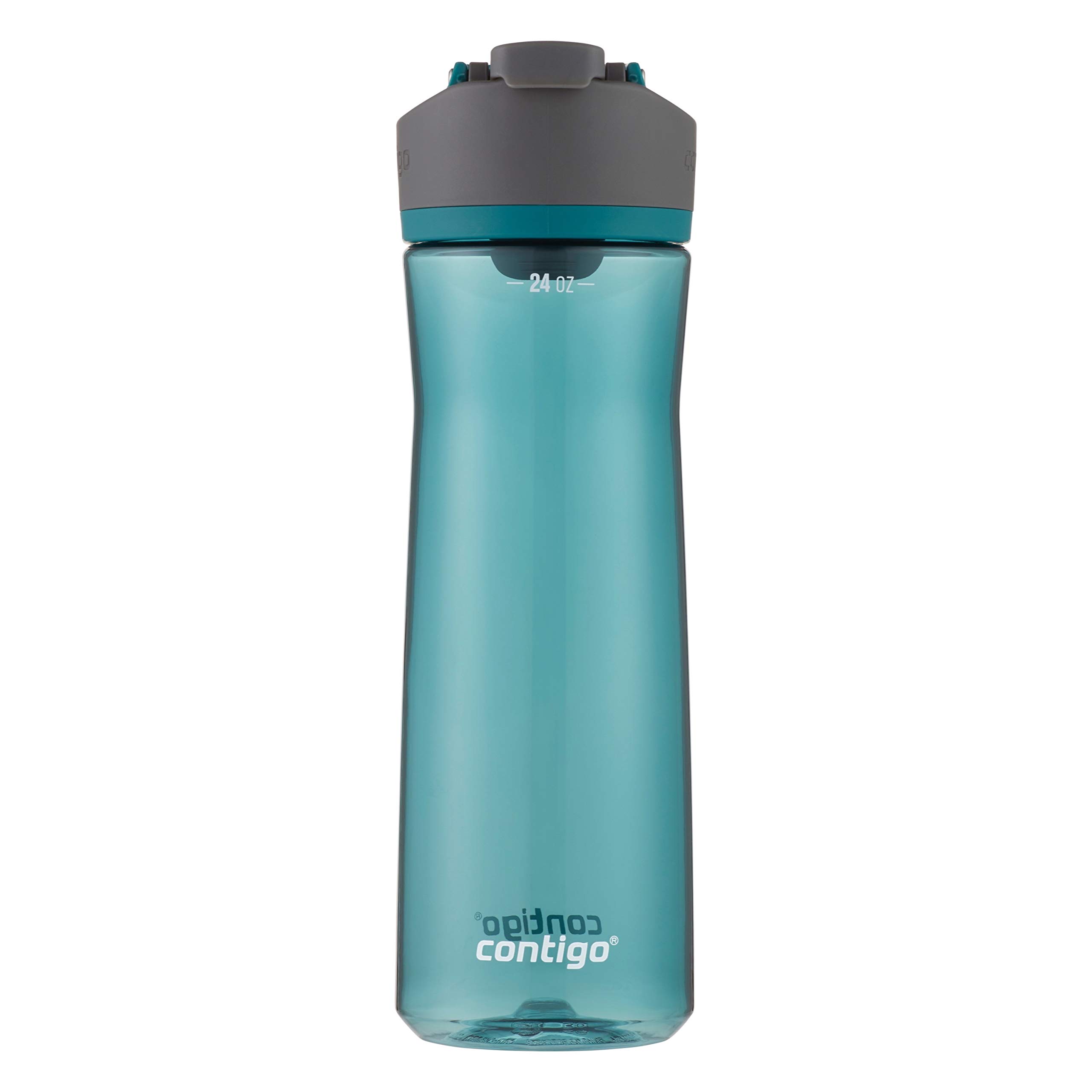 Contigo Jackson 2.0 BPA-Free Plastic Water Bottles with Leak-Proof Lid (24oz, 2-pack) Cortland Spill-Proof Water Bottle (24oz)
