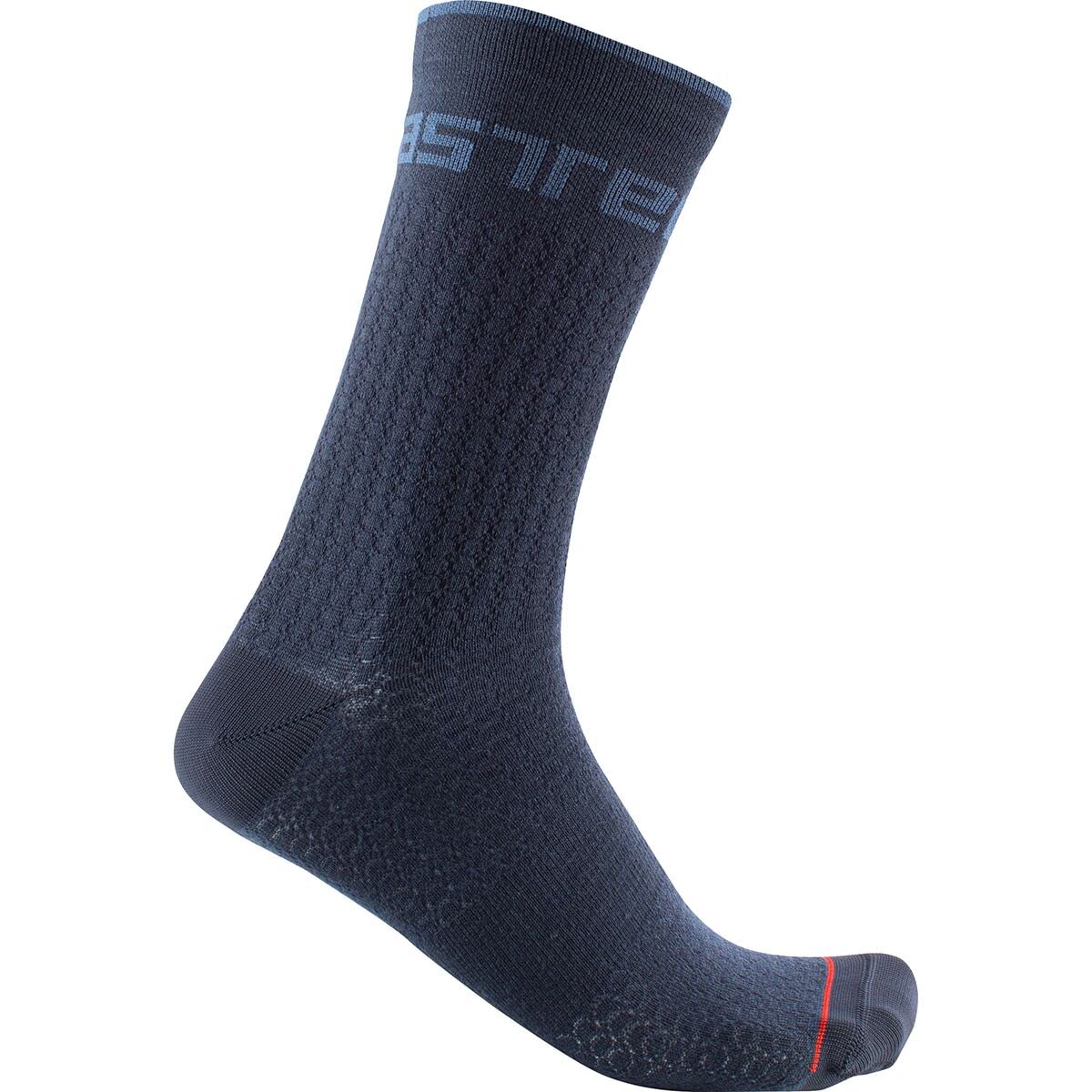 Castelli Distanza 20 Sock Savile Blue, L/Xl