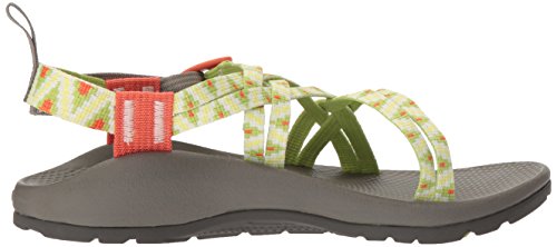 Chaco womens Zx1 Ecotread Kids Sandal, Zigzag Greenery, 12 Little Kid US