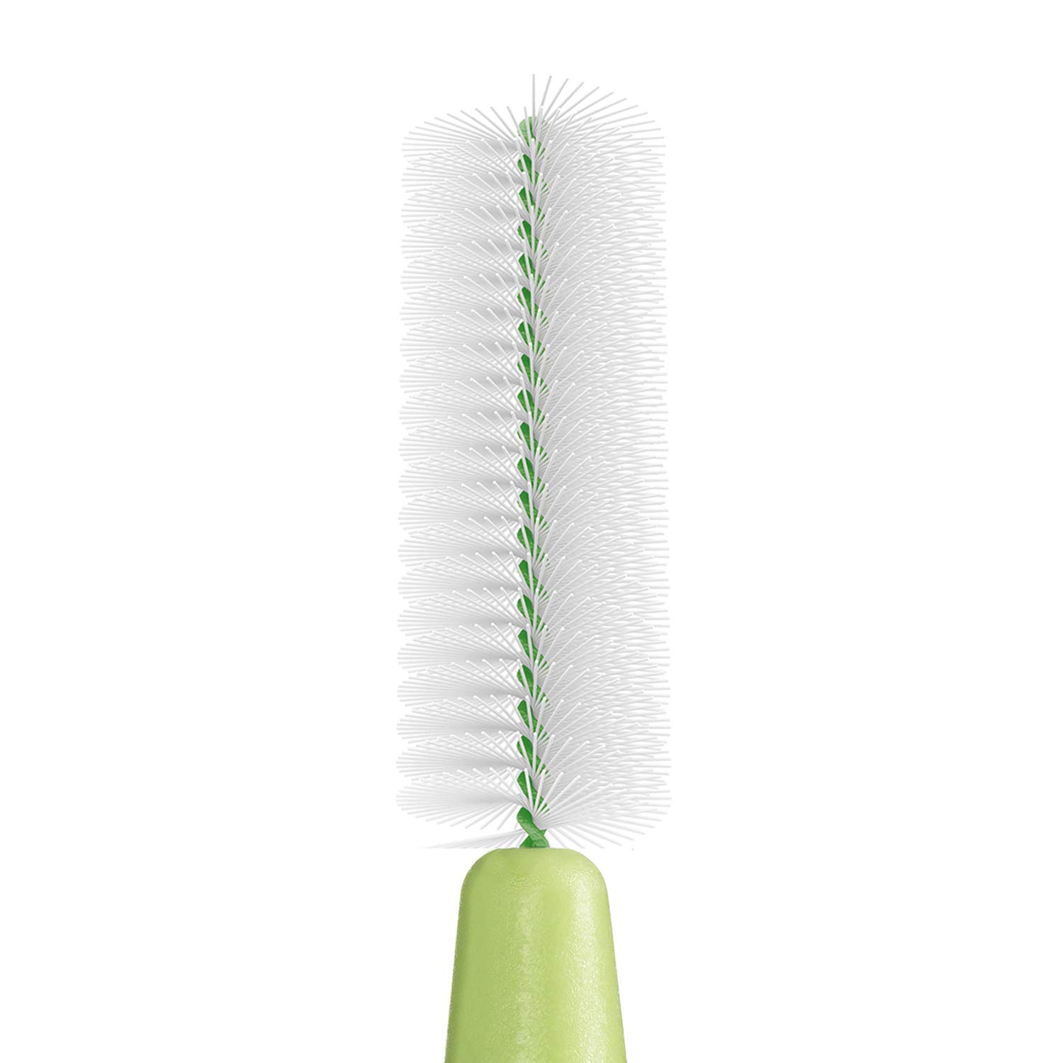 TEPE Interdental Brush Extra Soft, Supersoft Dental Brush for Teeth Cleaning, Pack of 8, 0.8 mm, Large Gaps, Green, Size 5