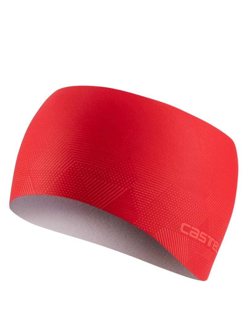 Castelli Pro Thermal Headband Red One Size