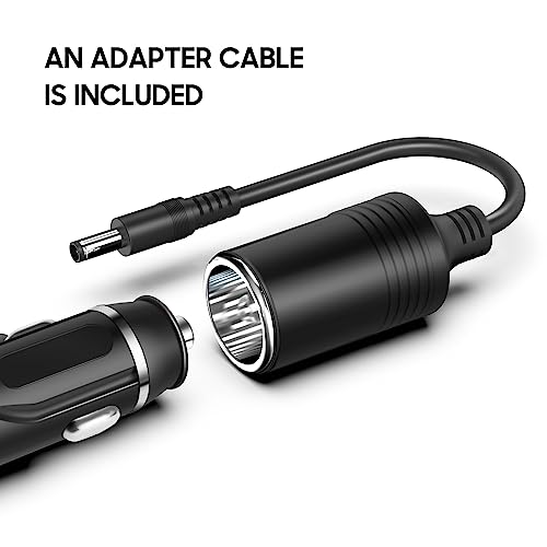 KFD DC Adapter Fridge Car Charger for Alpicool Dometic ARB ICECO Setpower JoyTutus Rockpals Aspenora Ausranvik AstroAI Kalamera Portable Refrigerator Car Freezer Cooler Cigarette Lighter Plug