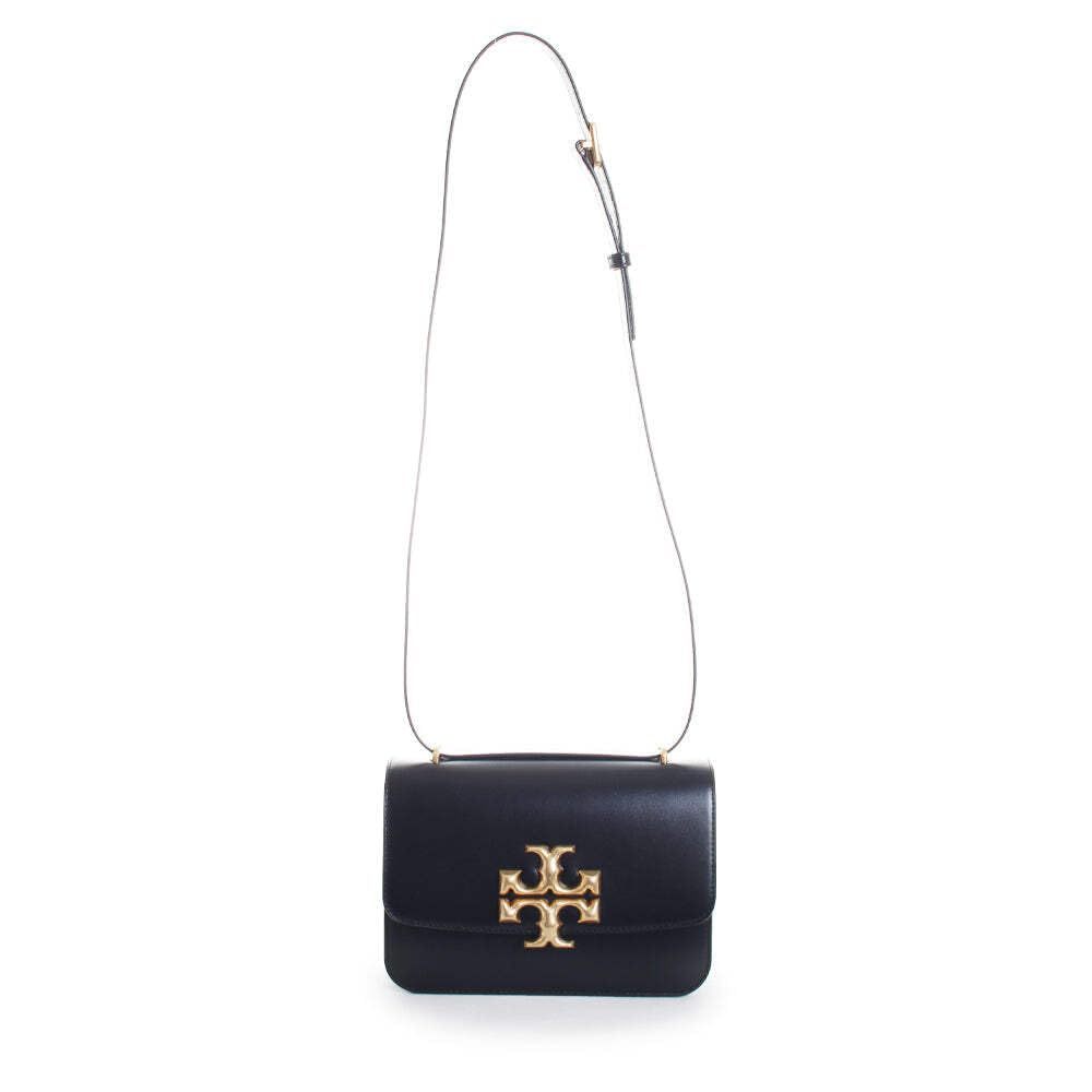 Tory Burch Women's Black Leather Eleanor Convertible Shoulder Handbag