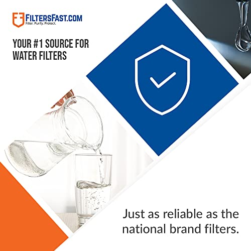 Filters Fast FF20MBS-25 Compatible Replacement for Aqua-Pure AP817-2 Carbon Block Water Filter Cartridge, 20-inch x 4.5-inch