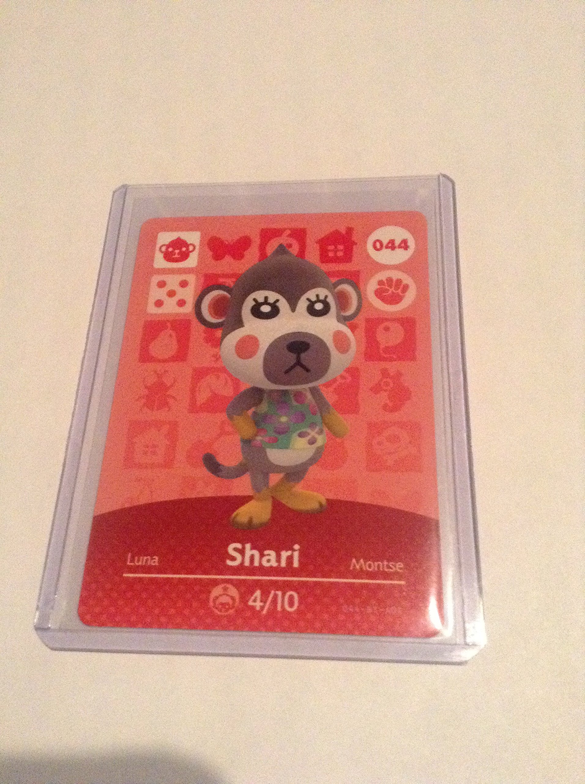 Nintendo Animal Crossing Happy Home Designer Amiibo Card 44 Shari 044/100 by Nintendo