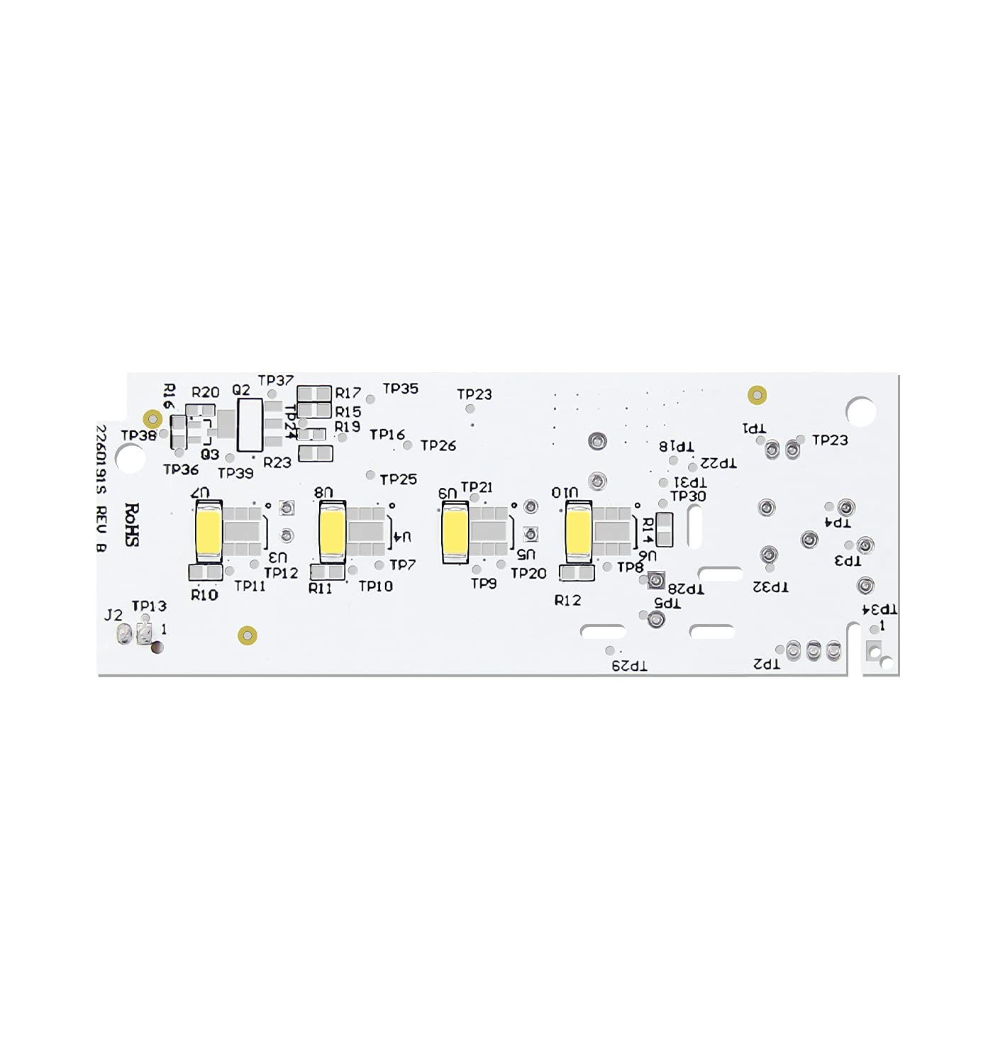 W10515057 LED Light Board Compatible With Refrigerator WPW10515058 W10515058 W10465957 Replacement