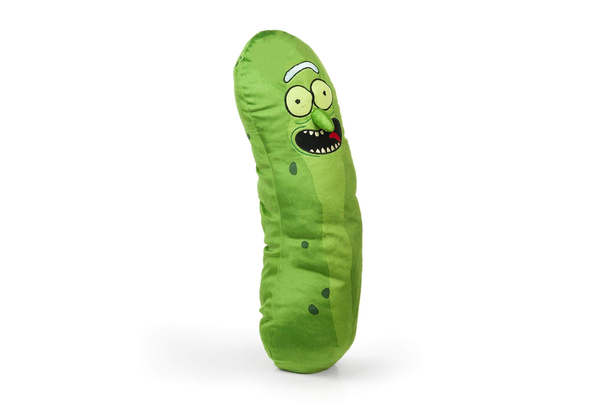 Pickle Rick Plush Toy Pillow - 20" Stuffed Scientist Collectible - Rick and Morty Fan Gift