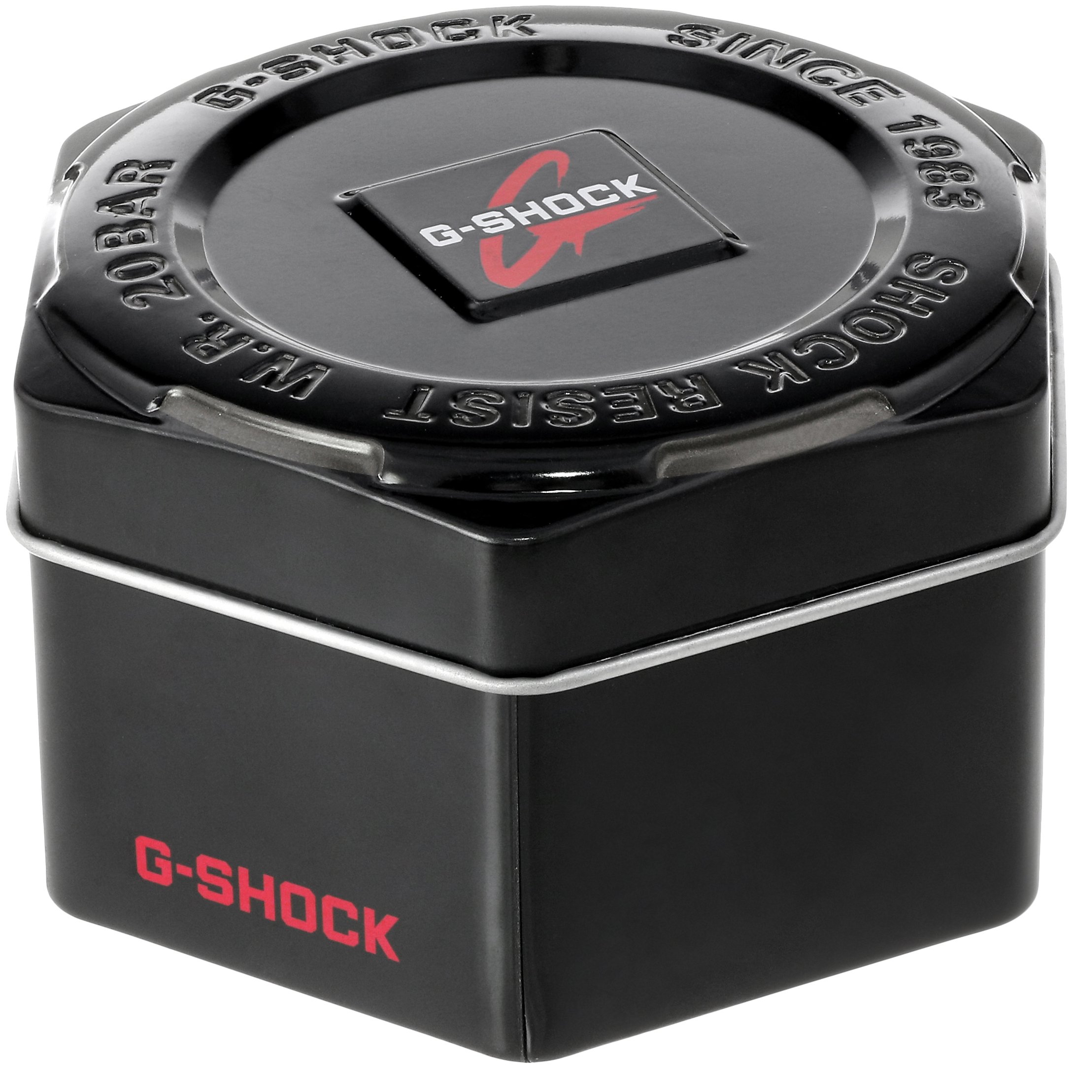 Casio G-Shock GA-100BW-1A White and Black Series Luxury Watch - Black/One Size