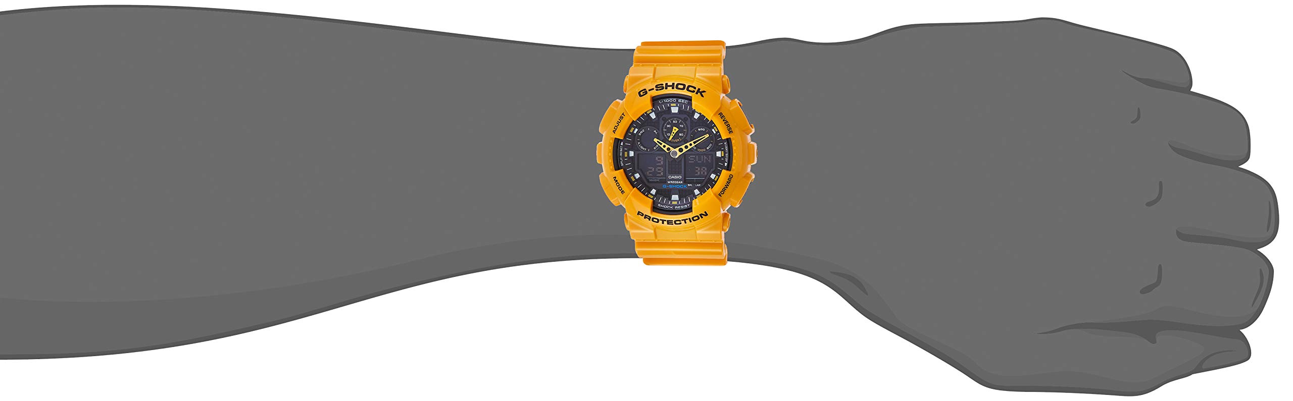 Casio G-Shock Men's Watch GA-100A-9AER
