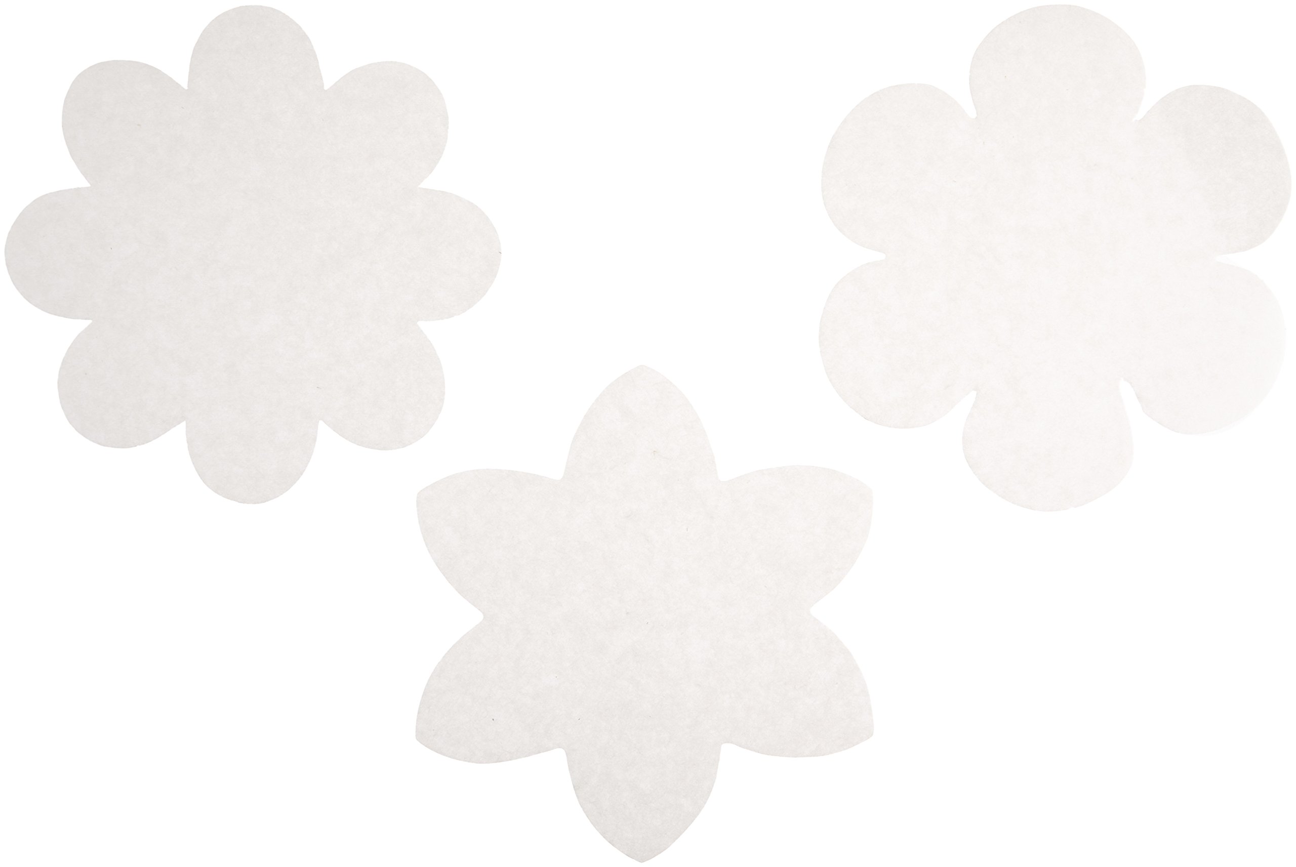 Roylco Color Diffusing Paper, Flowers Shape, 9" x 9"