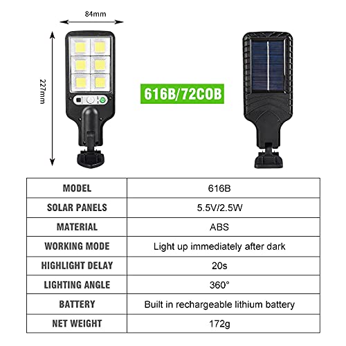 Wall Lampled Solar Light Outdoor Waterproof Lighting Garden Wall Light Street Adjustable Angle Solar Lamp Home Indoor Lighting Access 616A