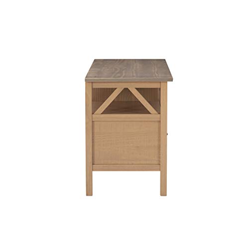 Linon Titian Driftwood TV Stand