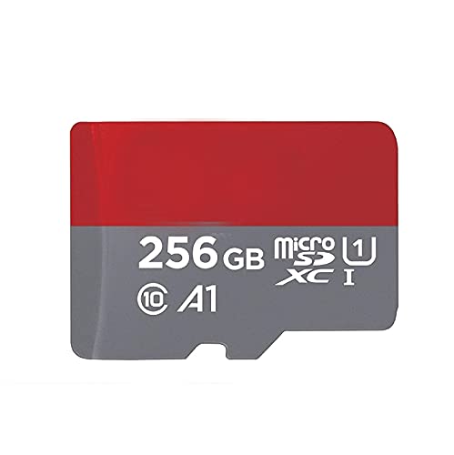 Ultra microSDXC UHS-I 256GB 100MB/s C10 U1 Full HD Memory Card Compatible with Nintendo Switch Neon Video Game Bundle with (1) Everything But Stromboli Memory Card Reader