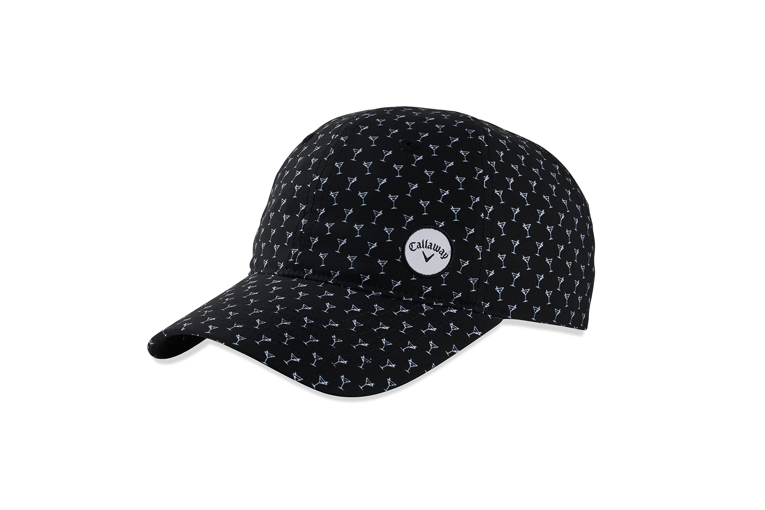 Callaway Golf 2022 Ladies High Tail Adjustable Hat, Adjustable Size, Tini Time Print Color