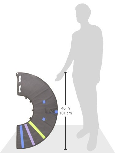 KVP Calmer Pet Recovery Collar, L Size Fits 13" to 17" Neck/10" Depth