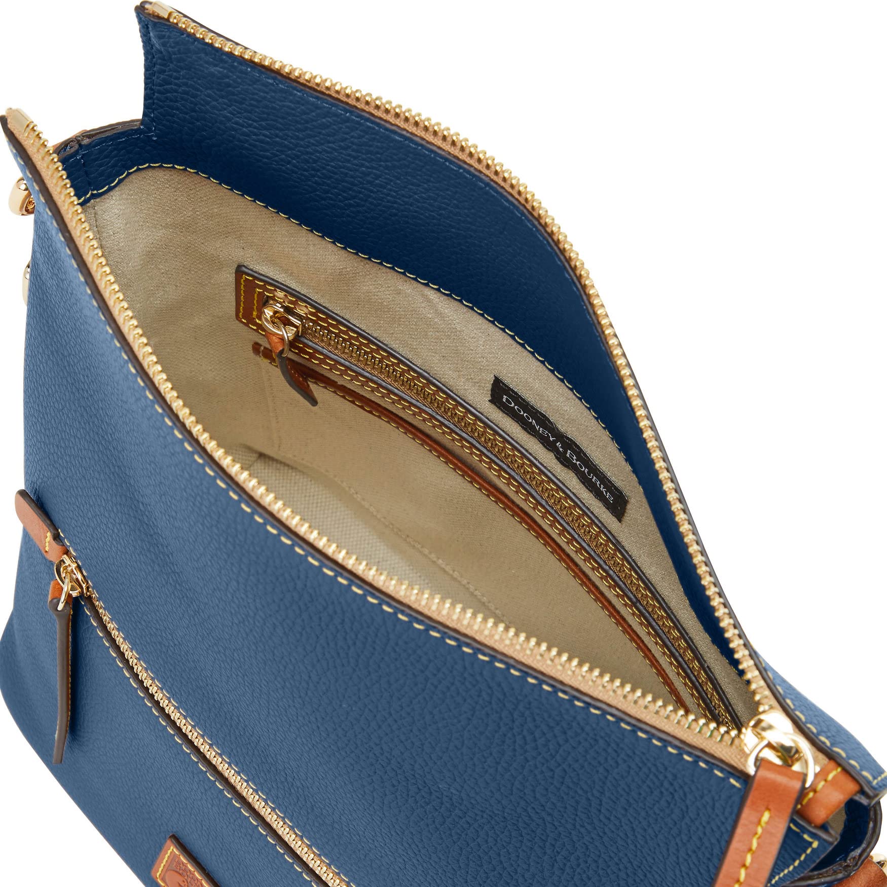 Dooney & Bourke Handbag, Pebble Grain Sac Shoulder Bag - Jeans