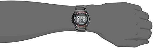 Casio Unisex W-216H-1AVCF Illuminator Digital Display Quartz Black Watch