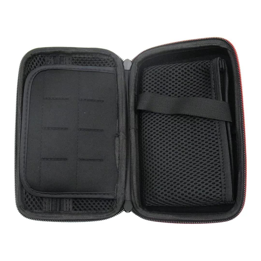 USonline911 Large Carry Travel Bag Case 16 Game Card Holder For Nintendo 2DS XL, For Nintendo 3DS