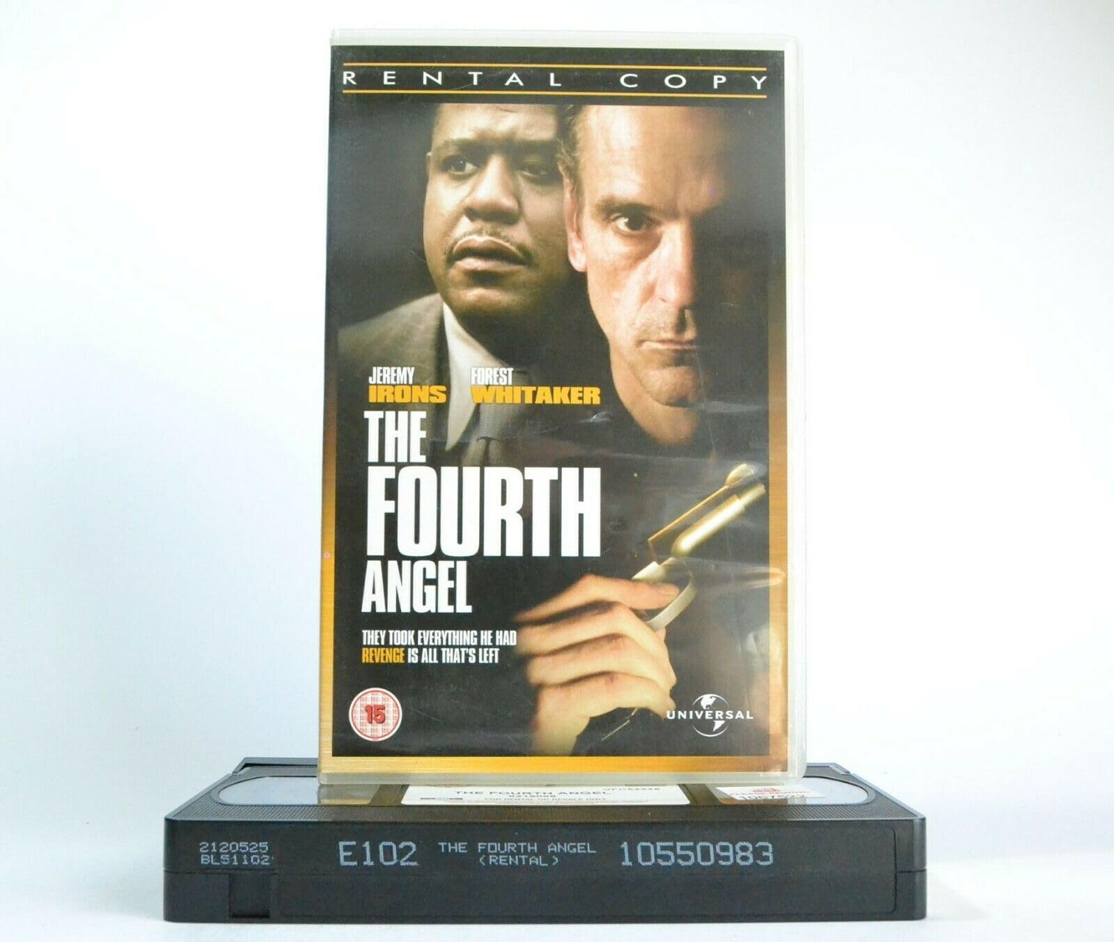The Fourth Angel: British/Canadian Thriller - Jeremy Irons/Forest Whitaker - VHS