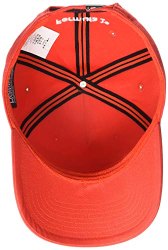 Unisex Formula 1 F1 Tech Collection Large Logo Baseball Cap, Red, One size