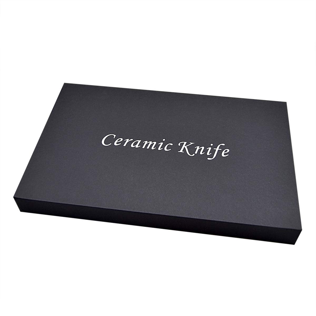 Ceramic Knife Set, 5 Pieces Professional Chef Knives with Sheaths, including Ceramic Knives of 4 Different Sizes and 1 Vegetable Peeler