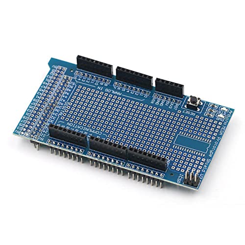 MEGA 2560 R3 Proto Prototype Shield V3.0 Expansion Development Board + Mini PCB Breadboard 170 Tie Points for arduino DIY
