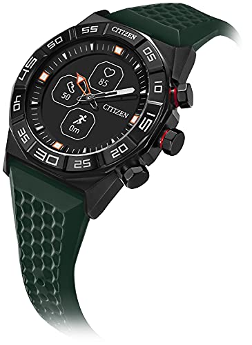 Citizen CZ Smart Gen 1 Hybrid smartwatch 44mm, Continuous Heart Rate Tracking, Fitness Activity, Golf App, Displays Notifications and Messages, Bluetooth Connection, 15 Day Battery Life