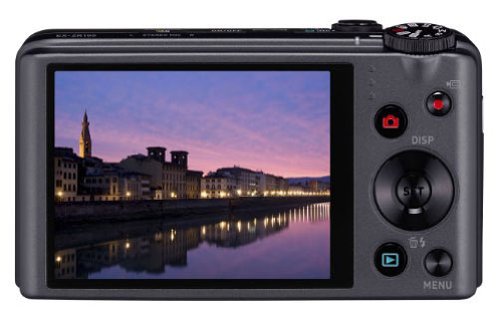 Casio High Speed Exilim Ex-zr100 Digital Camera Black Ex-zr100bk