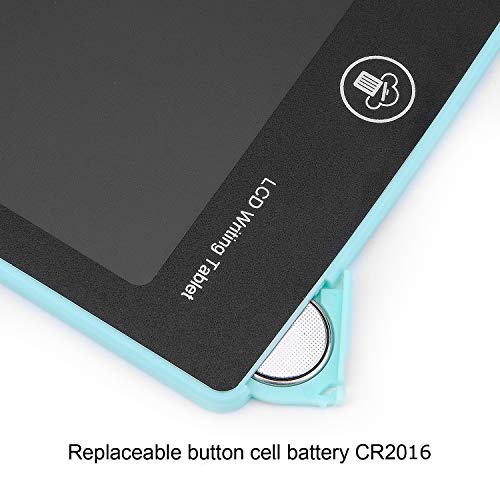 Mafiti LCD Writing Tablet 8.5 Inch Electronic Writing Drawing Pads Portable Doodle Board Gifts for Kids Office Memo Home Whiteboard Cyan