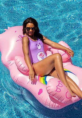 Share Bear Care Bear Women's Swimsuit - L Purple