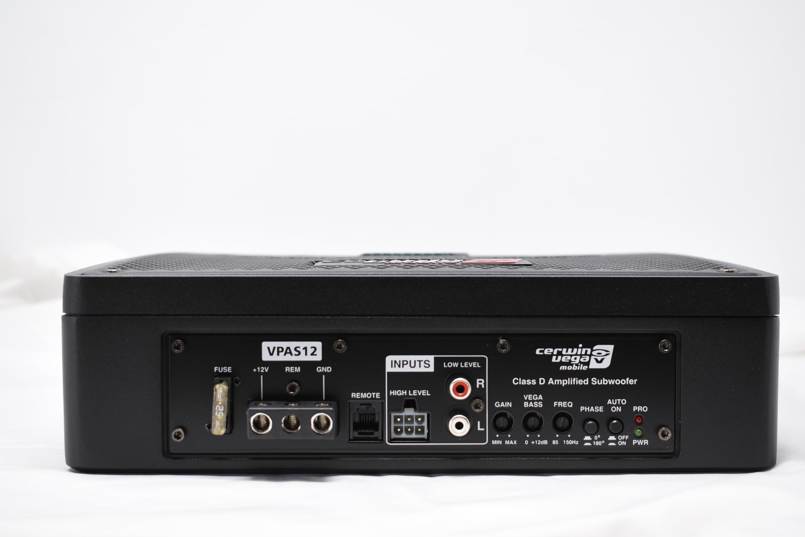Cerwin-Vega Mobile 12" Powered Active Subwoofer 600W Max