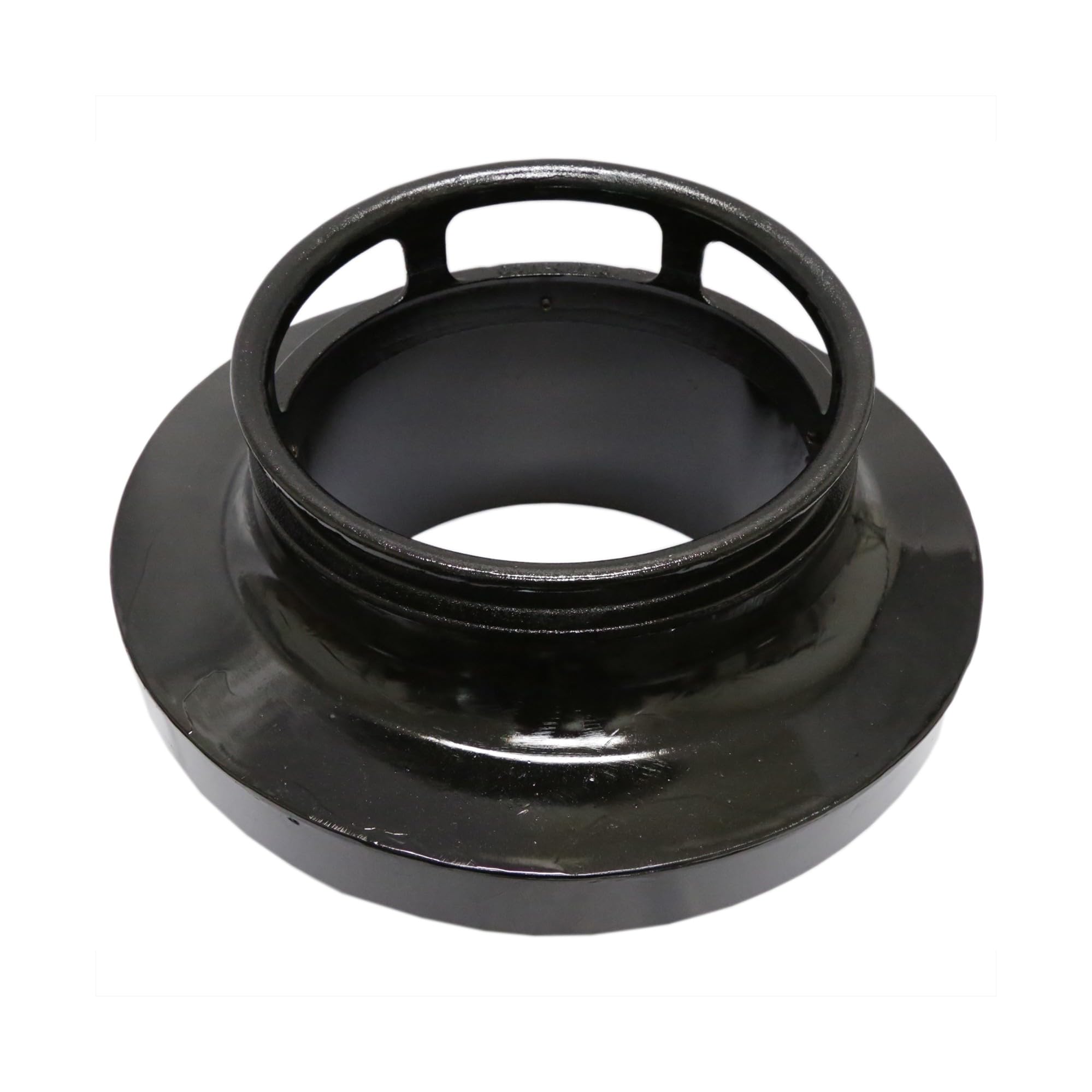 Leyso Chinese Wok Range Adapter/Reducer with 13-Inch Cast Iron Rim - Convert The Large Wok Well to Smaller Size (18" to 13")