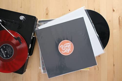 Vinyl Styl 12" Vinyl Record Protective Outer Sleeves - 1000 Ct Bulk PK (Clear)
