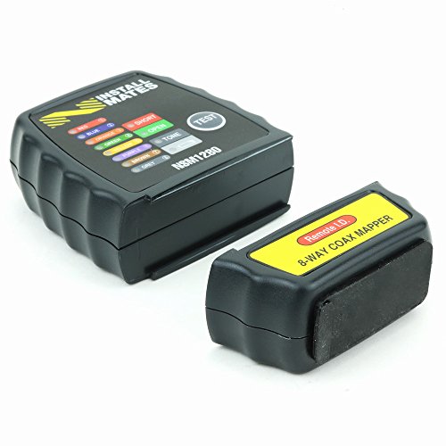 Nstallmates NSM1280 8-Way Coax Cable Tester w/ Case