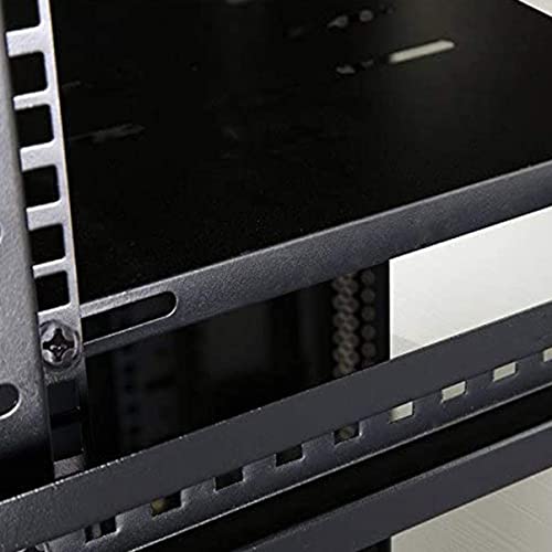 DIKACA Black Lug Nuts Rack Screws 1 set Studs Nuts& Nuts Screws Server Rack Gaskets Replacement Square Cabinet Cage Computer Insert Mount Accessory Black Lug Nuts Rack Screws