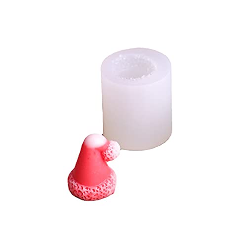 Christmas Hat Plaster Epoxy Resin Mold Candle Soap Silicone Mould DIY Mold Kit for Resin