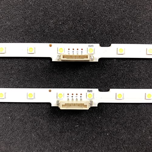CEVIZ 2 PCS/Set 38 LED Backlight Strip 49" TV AOT_49_NU7300_NU7100_2X38_3030C_d6t-2d1_19S2P Rev. V4 UE49NU7140 UE49NU7100 Fit for Samsung