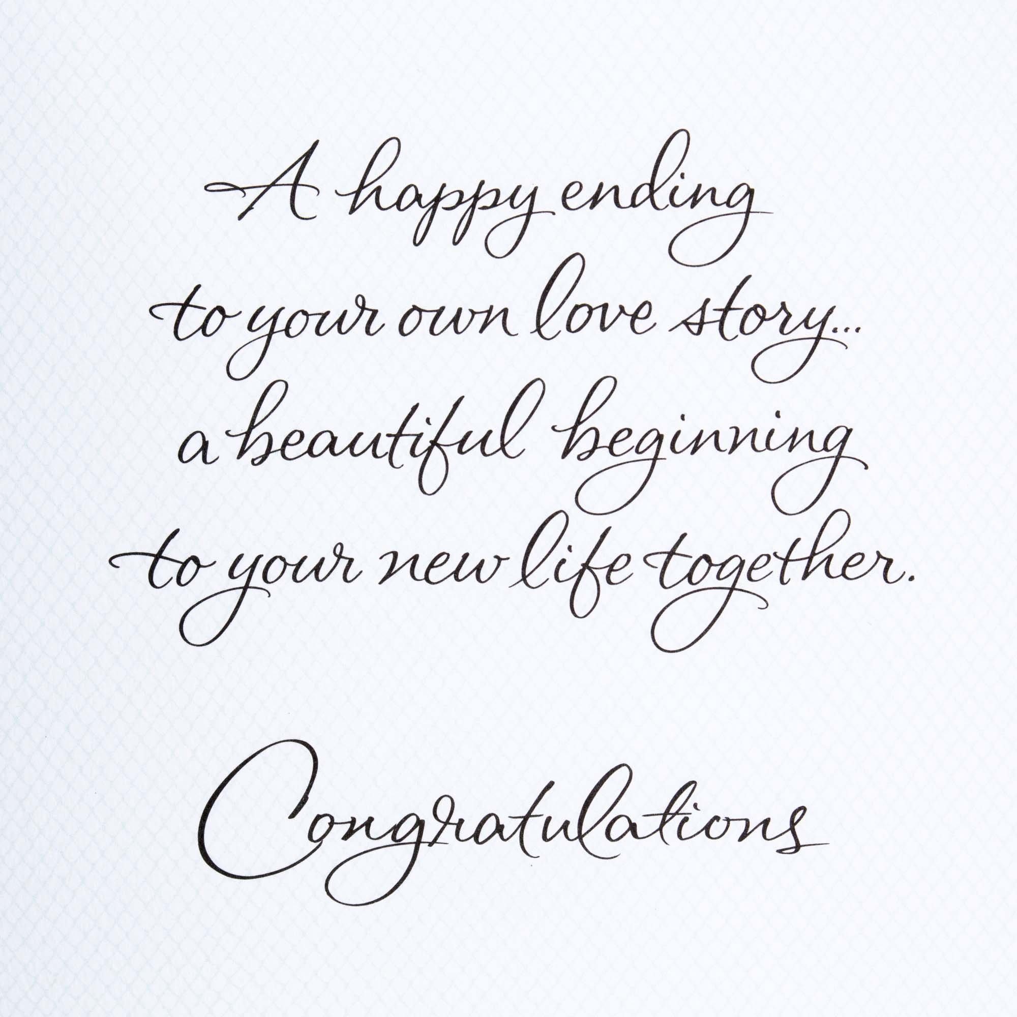 Hallmark Signature Wedding Card (Bride And Groom)