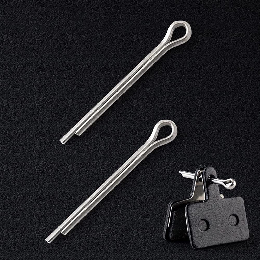 CHDHALTD 10pcs Stainless Steel Lock Pins Bicycle DIsc Brake Pads Lock Pins Quick Lock Release Pin for MTB Road Bike