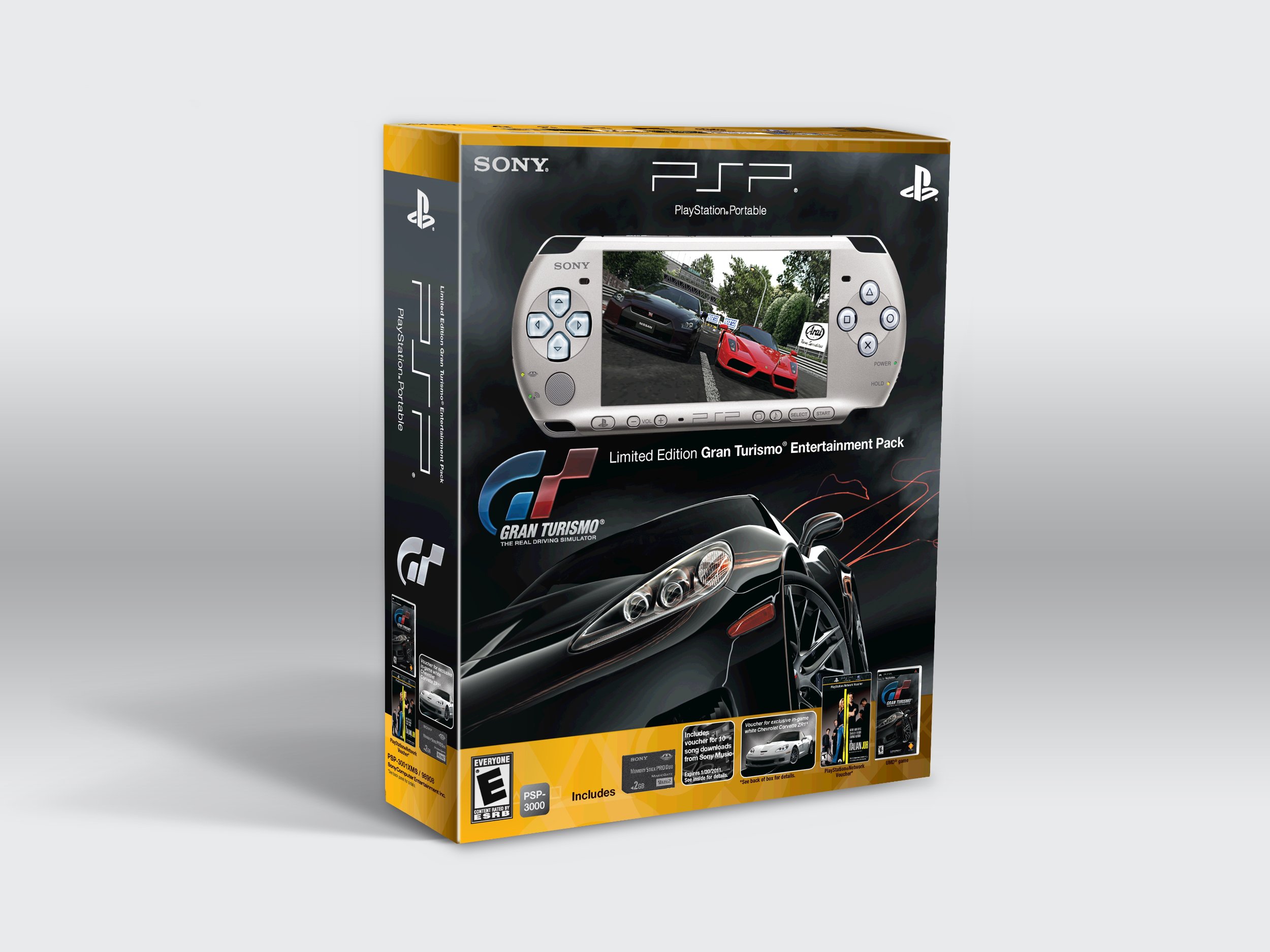 PlayStation Portable Limited Edition Gran Turismo Entertainment Pack - Mystic Silver