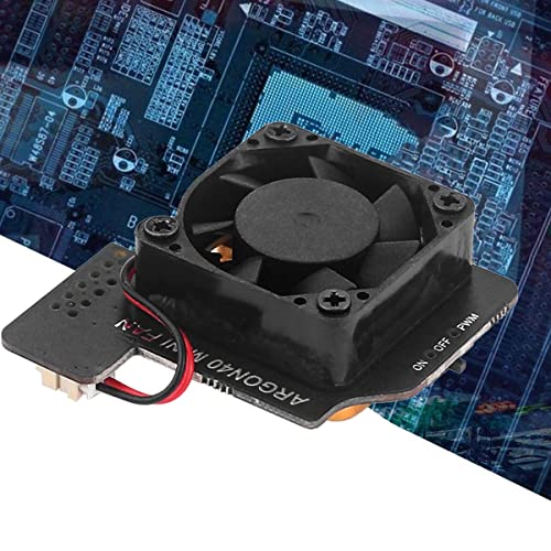 Erhai for Raspberry Pie 4B/3B/3B+/3A+ 12 GPIO Power Supply Radiator Switch Radiator with Copper Metal Base ON/Off