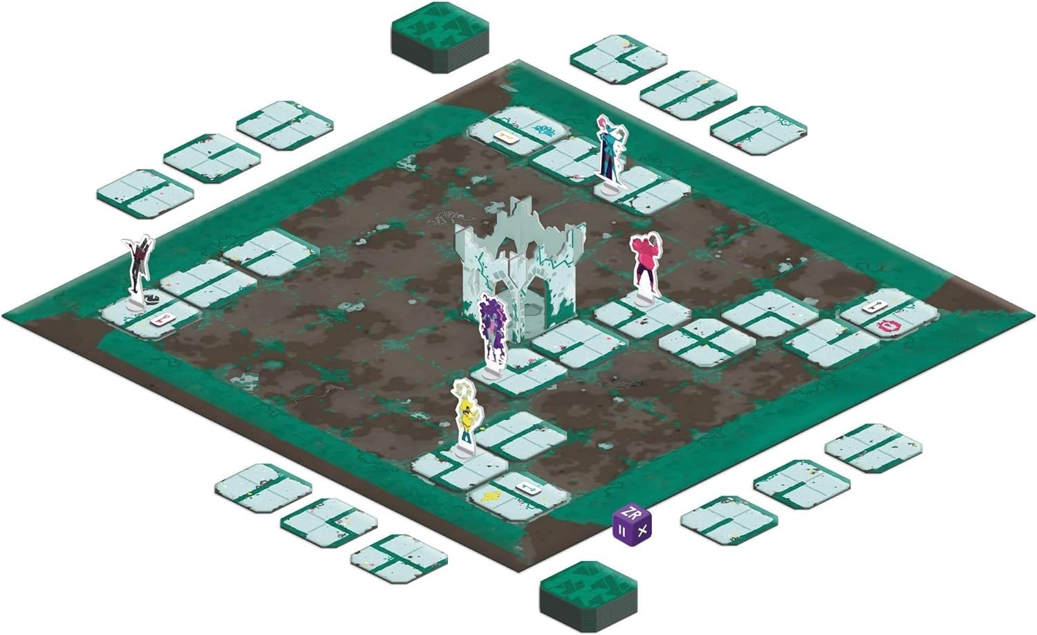 Zombie Princess and the Enchanted Maze | WizKids Board Game
