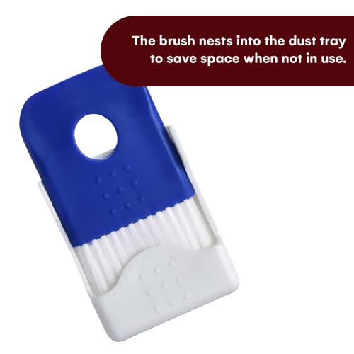 EFFORTLESS CLEANUP SET WTIH LASTING QUALITY MATERIAL: Keep your home or workspace spotless with this convenient dustpan and brush set. Enjoy effortless cleanups and lasting quality with every use.