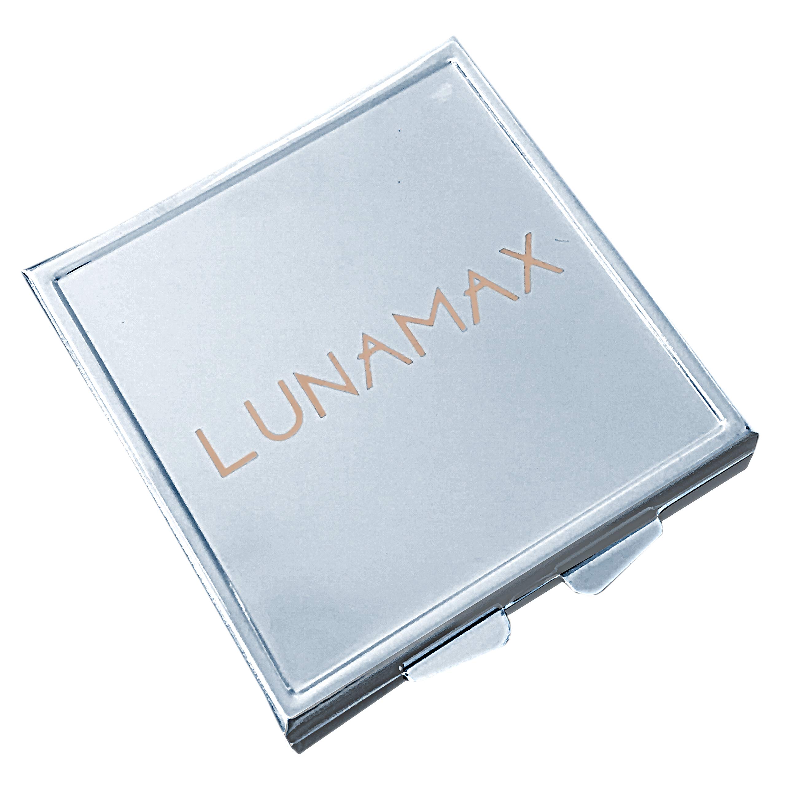 Bundle of Lifestyles Pleasure Ribbed Condoms a Silver Lunamax Pocket Case, Premium Lubricated Latex Condoms-24 Count