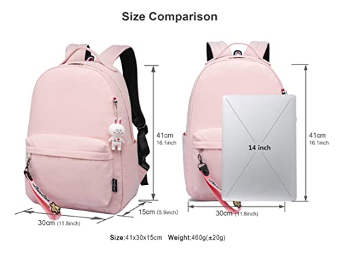 LanboQ Waterproof Student Bookbag for Teens,Casual Soccer Stars Graphic Knapsack Classic Wear Resistant Rucksack