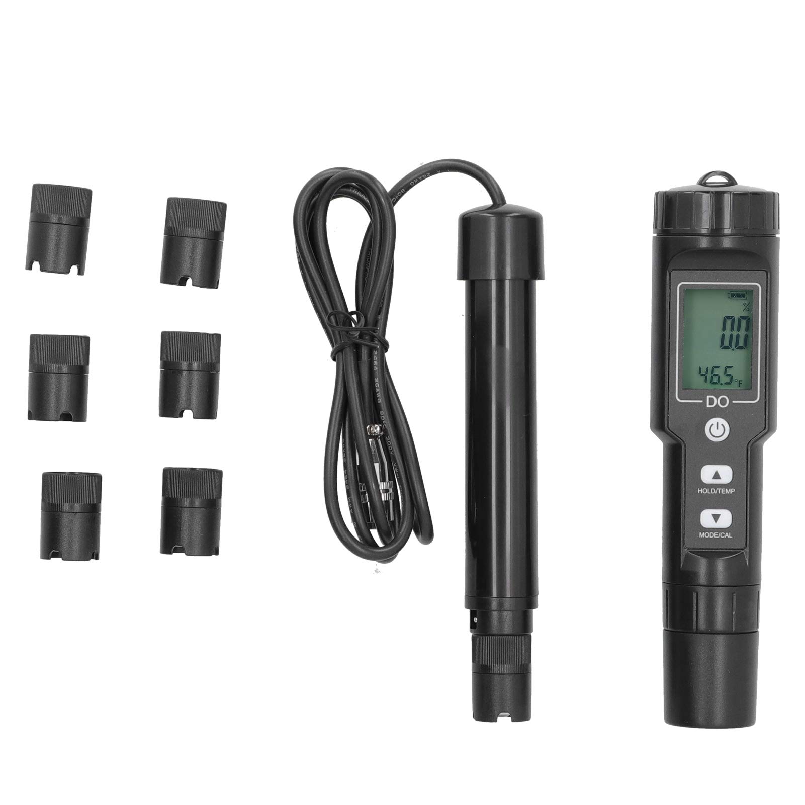 Dissolved Oxygen and Temperature Meter, Digital Dissolved Meter Portable Pen Type Meter